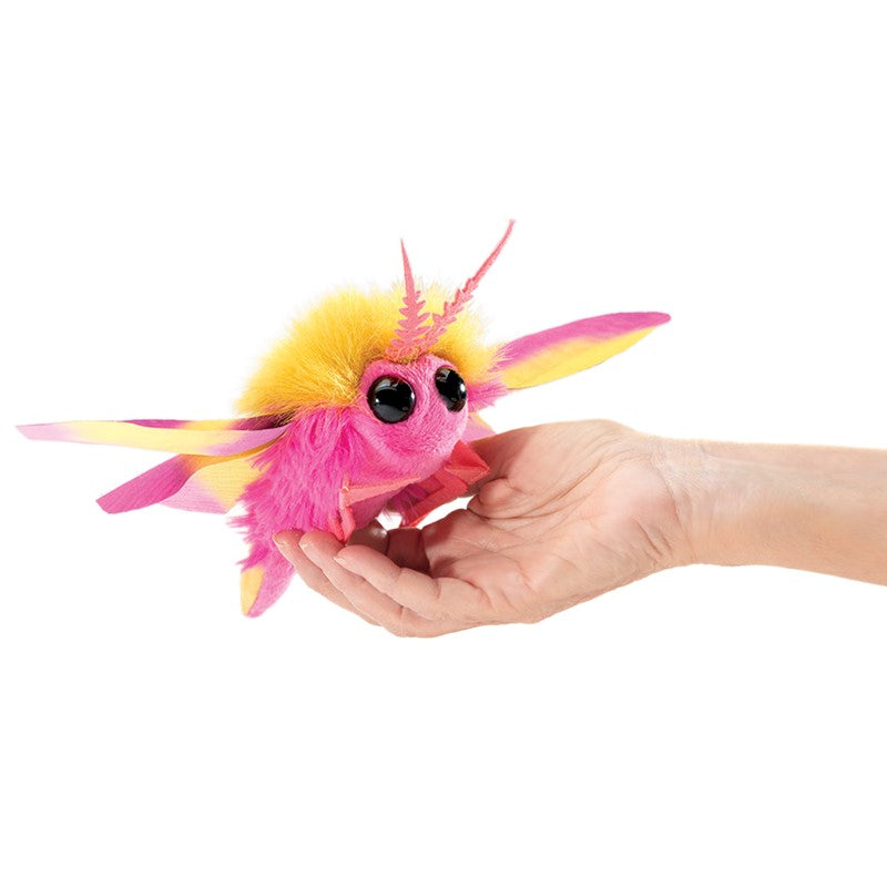Folkmanis Finger Puppets | Rosy Maple Moth – Jill and the Beanstalk