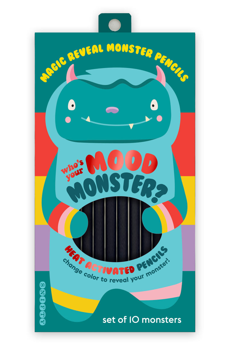 Snifty | Magic Reveal Mood Monster Pencil Set of 10 | Kids Store ...